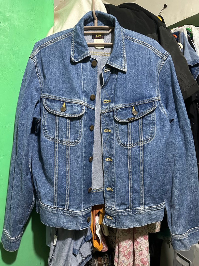 Lee Vintage denim jacket, Men's Fashion, Activewear on Carousell