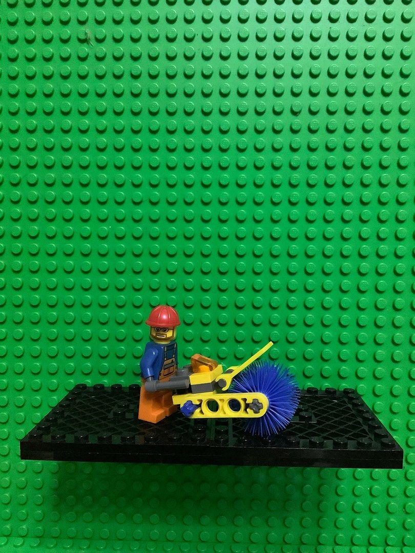 LEGO® CITY Street Cleaner in Overalls with Safety Stripes (ORIGINAL ...