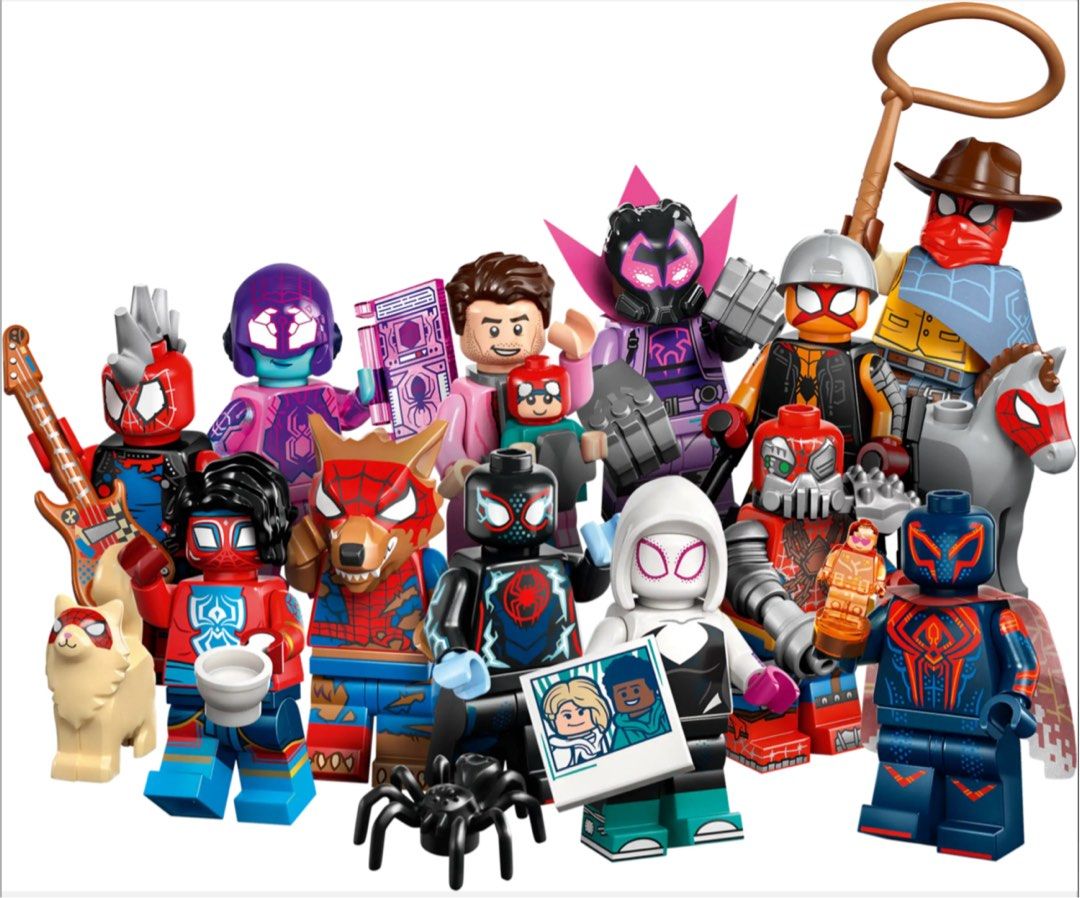 LEGO Spider-Man Across the Spider-Verse Minifigures, Hobbies & Toys ...
