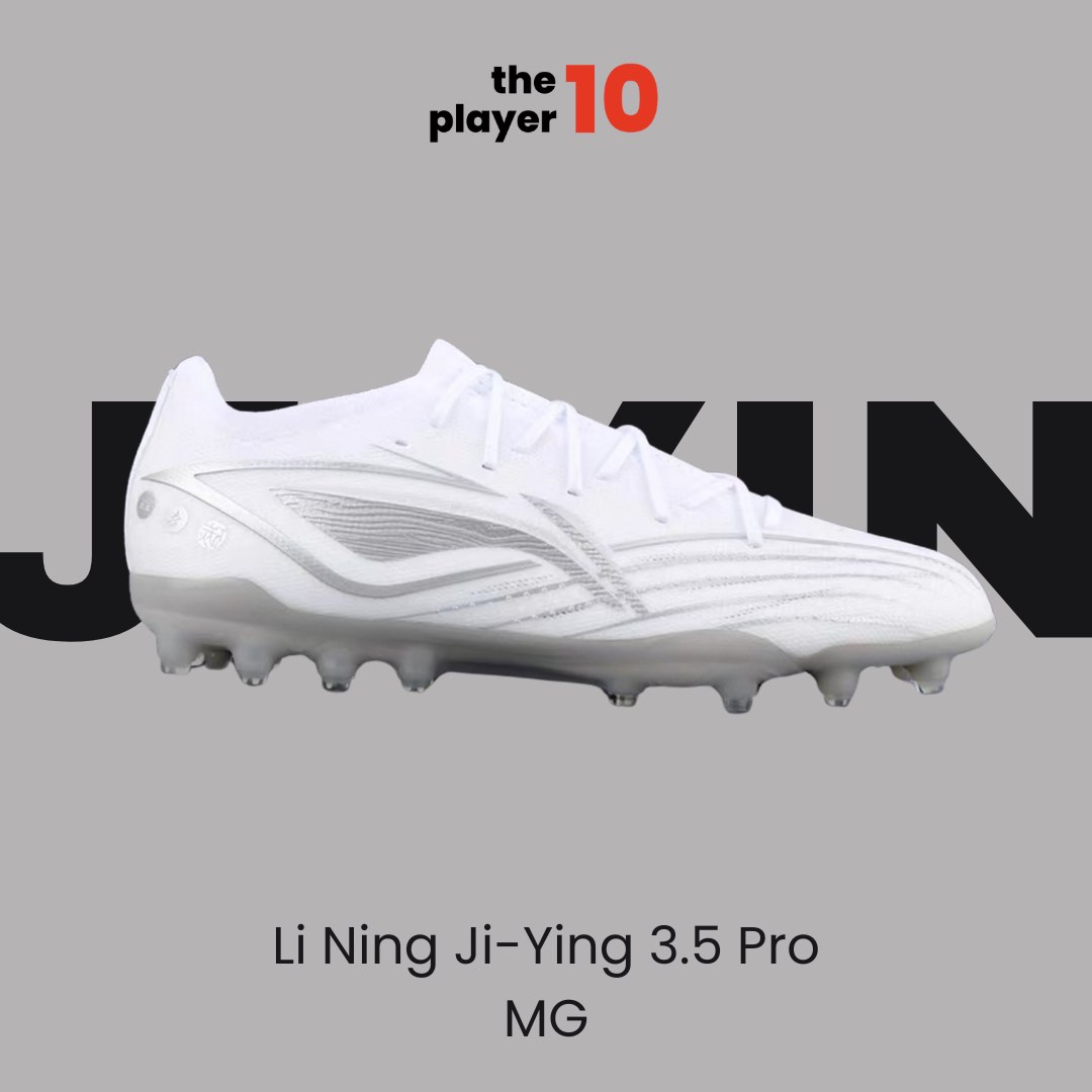 Li-Ning Ji Ying 3.5 Pro MG & TF White/Silver, Men's Fashion, Footwear ...