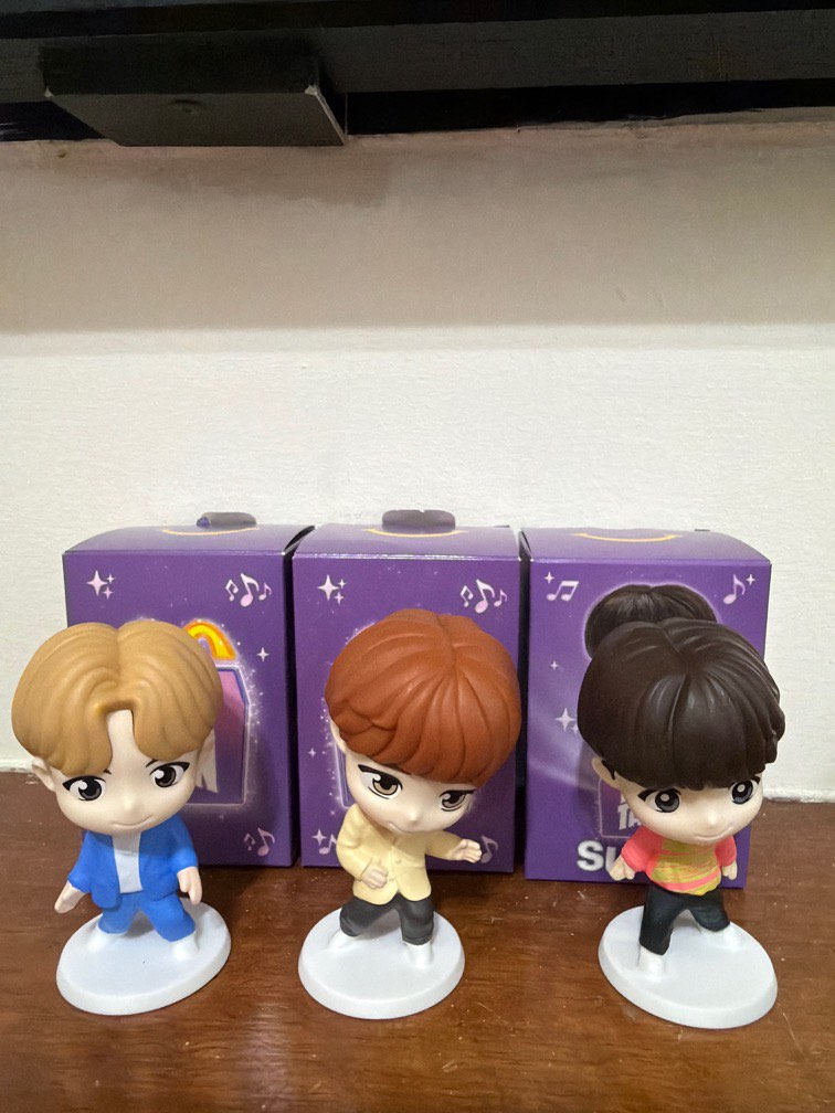 MacDonalds Tiny Tan Jhope, Suga, Hobbies & Toys, Toys & Games on Carousell