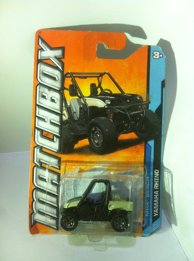 Matchbox. 2012 MBX Beach - 12. Yamaha Rhino by MATTEL, Toys ...