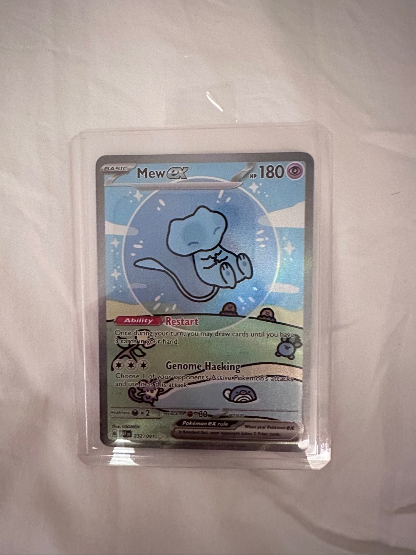 Bubble Mew - Mew EX 232/091, Hobbies & Toys, Toys & Games on Carousell