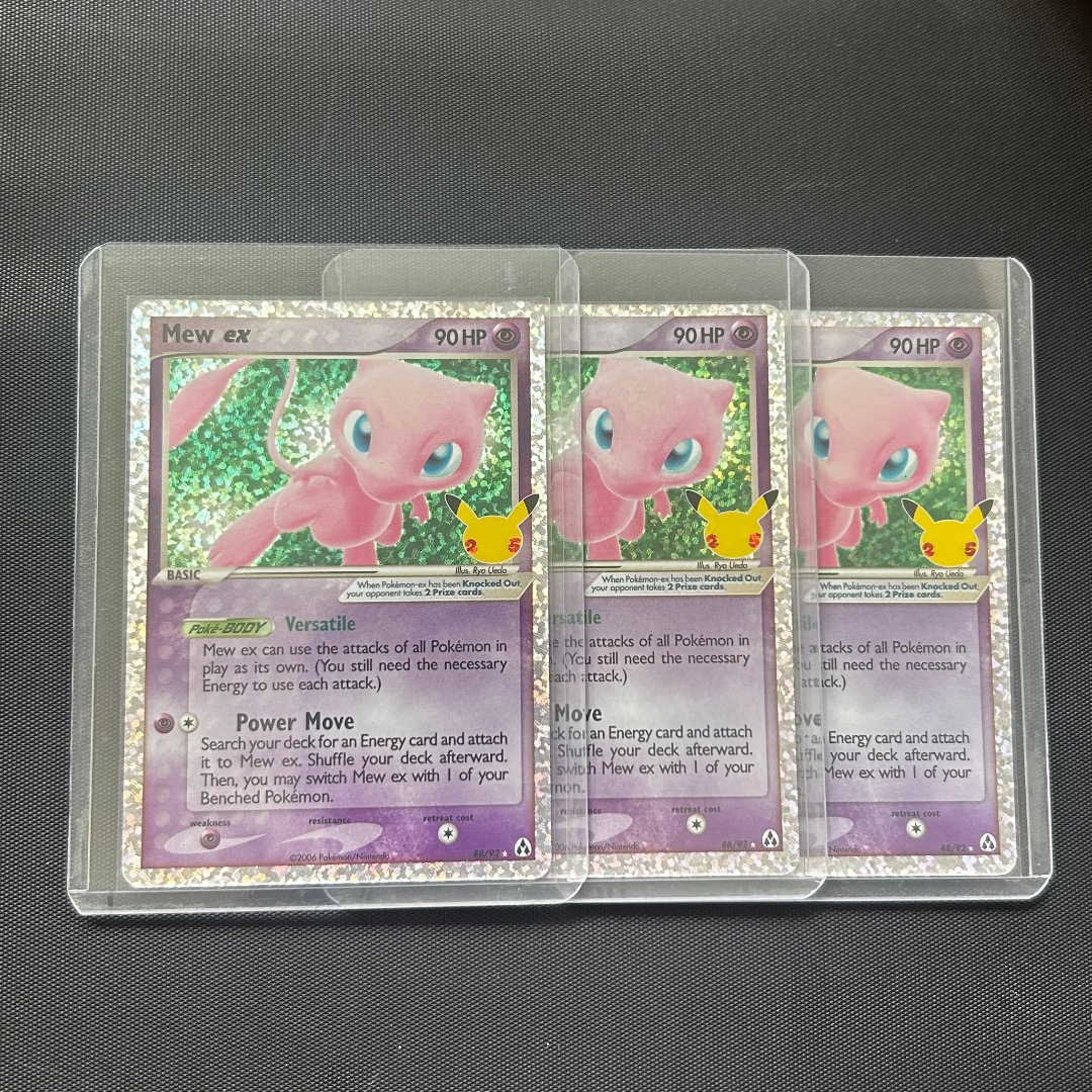Mew ex Celebrations #88 Pokemon Card, Hobbies & Toys, Toys & Games on ...