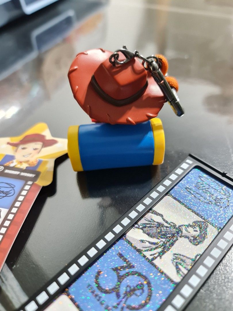 Miniso Pixar Toy Story 30th Anniversary Woody Keychain, Hobbies & Toys ...