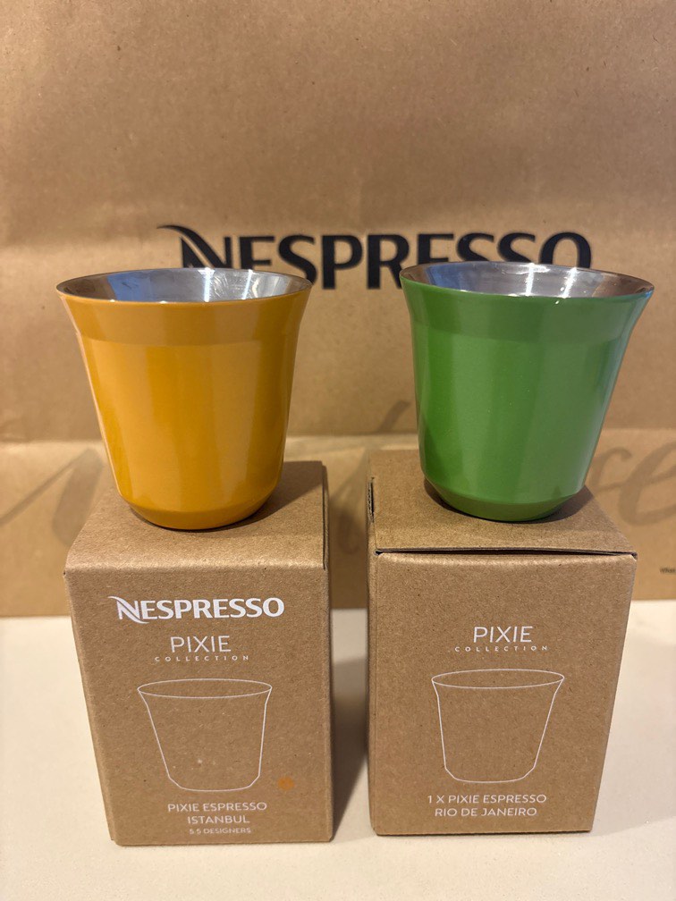 Nespresso Pixie Cups (1unit) Espresso 80ml, Furniture & Home Living ...