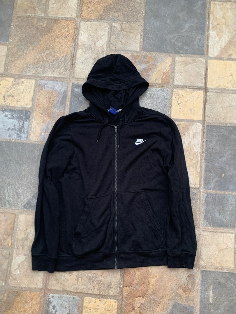 Nike Zip-Up Hoodie, Men's Fashion, Tops & Sets, Hoodies on Carousell