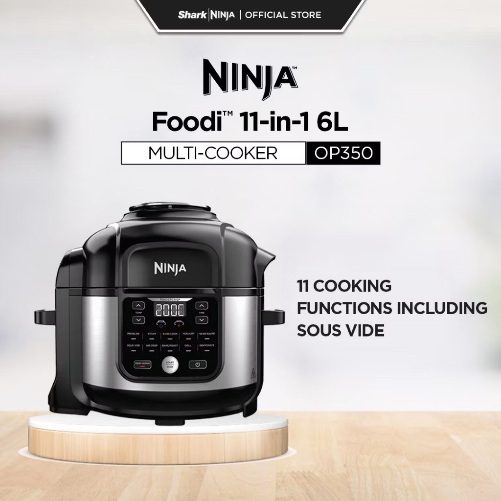 Ninja Foodi 11-in-1 6L Multi-Cooker OP350, TV & Home Appliances ...