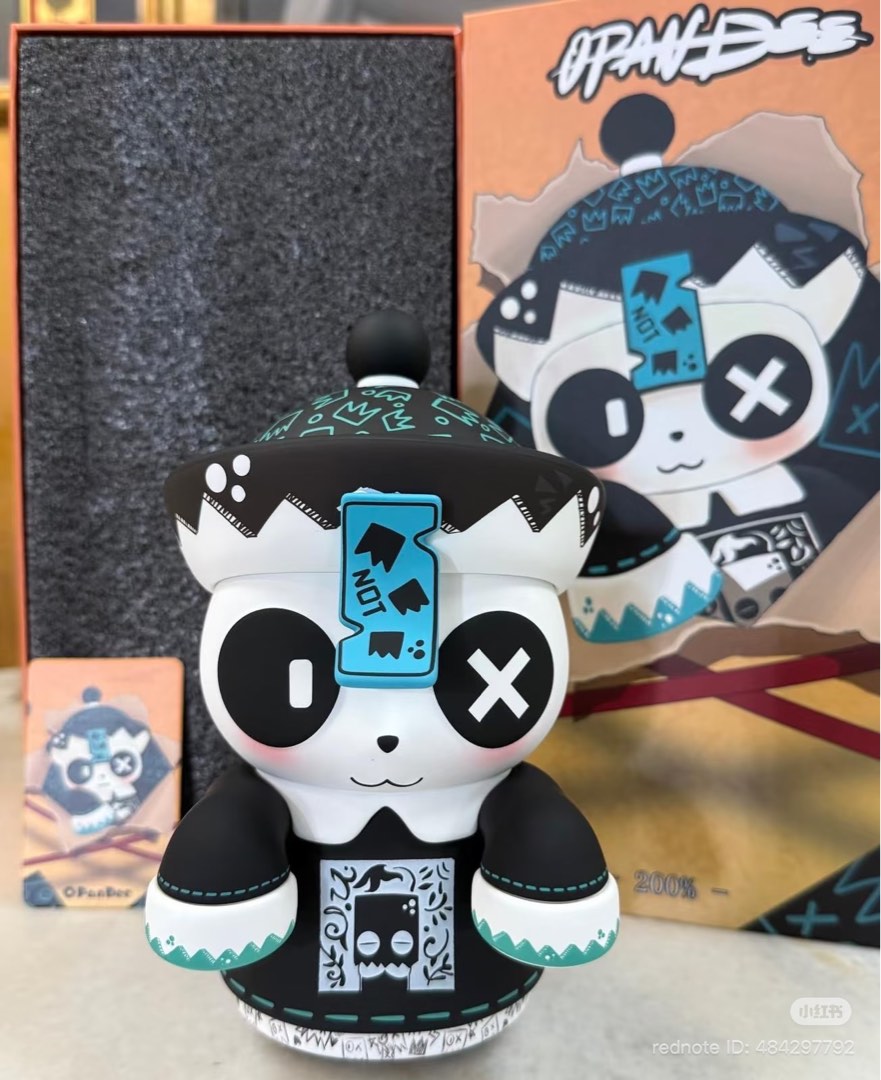 Zombie Party OPandee x Not Only Toy Panda Figure- 200%, Hobbies & Toys ...
