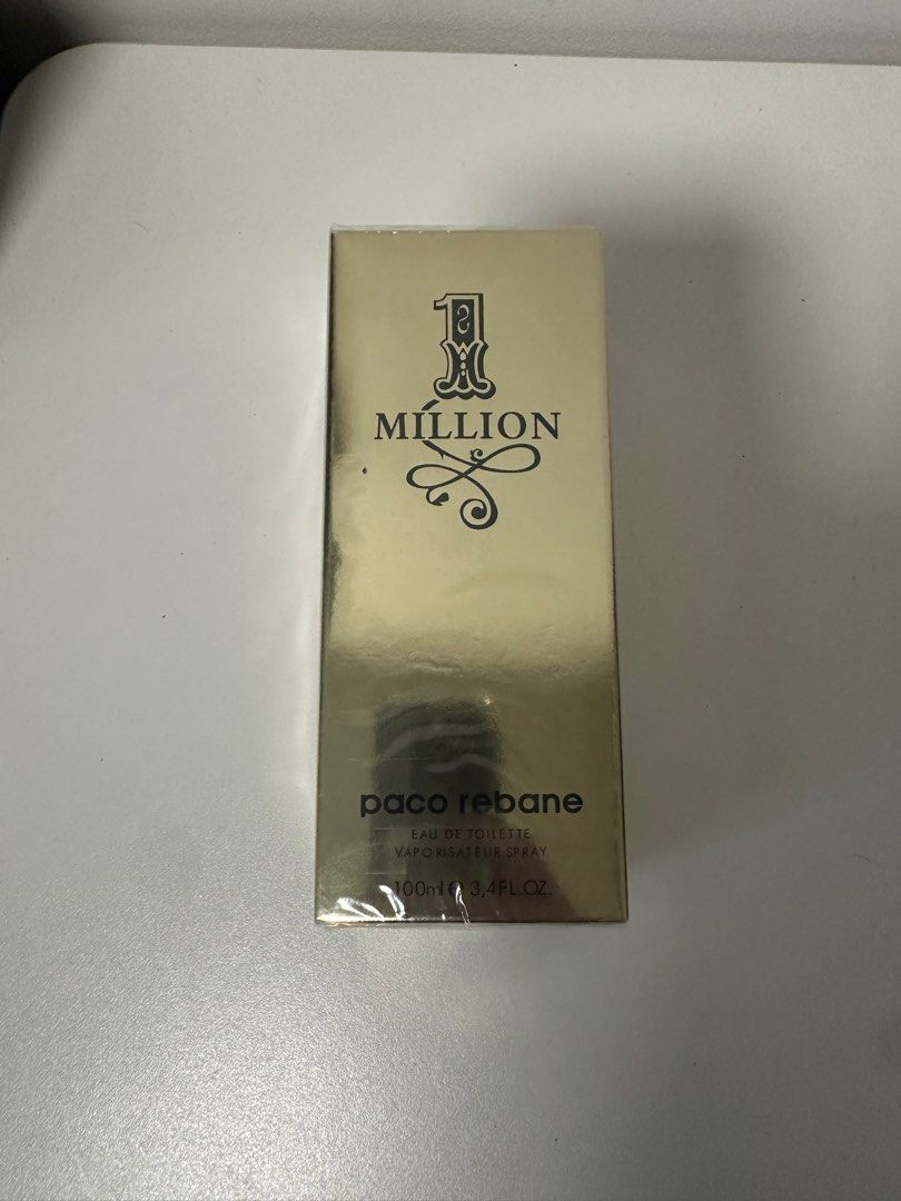 Paco Rabanne 1 Million Eau de Toilette 100ml, Beauty & Personal Care ...