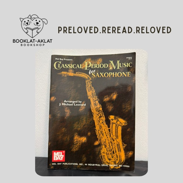 PAPERBACK 2000 Saxophone Classical Period Music Mel Bay J. Michael ...