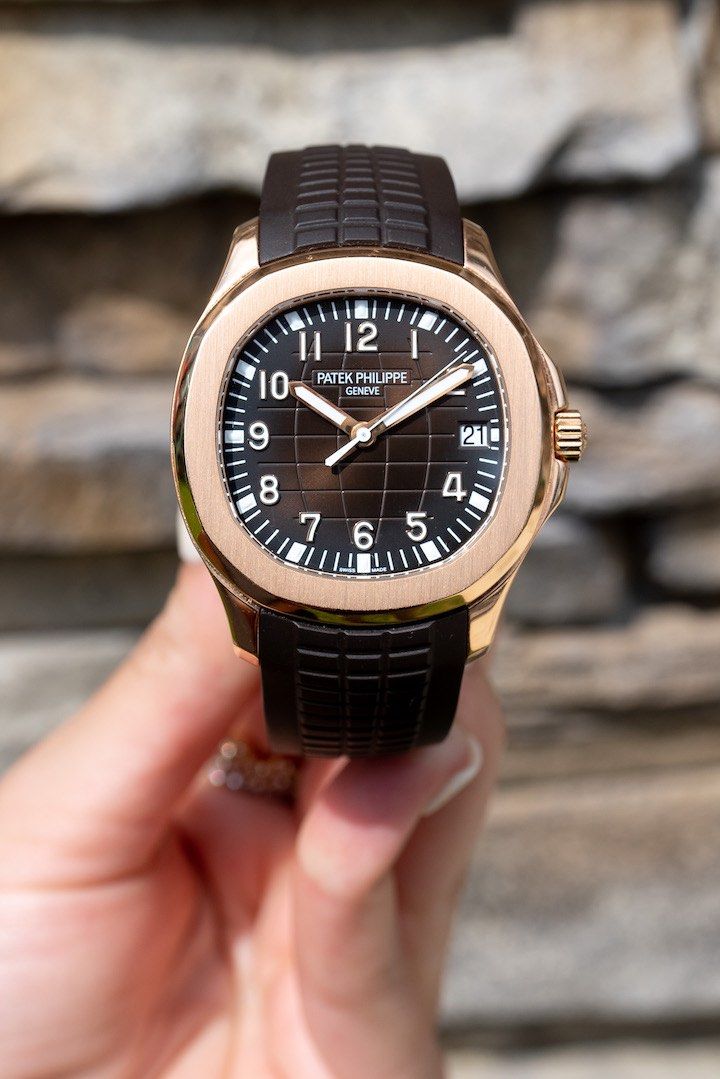 Patek Philippe 5167r Aquanaut Rose Gold Watch (2020) Full set, Luxury ...