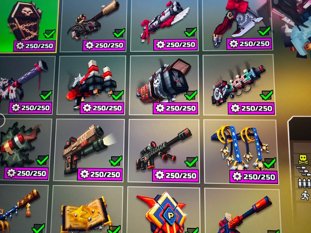 Pixel gun 3D account (maxed out), 電子遊戲, 電子遊戲, 其他 - Carousell