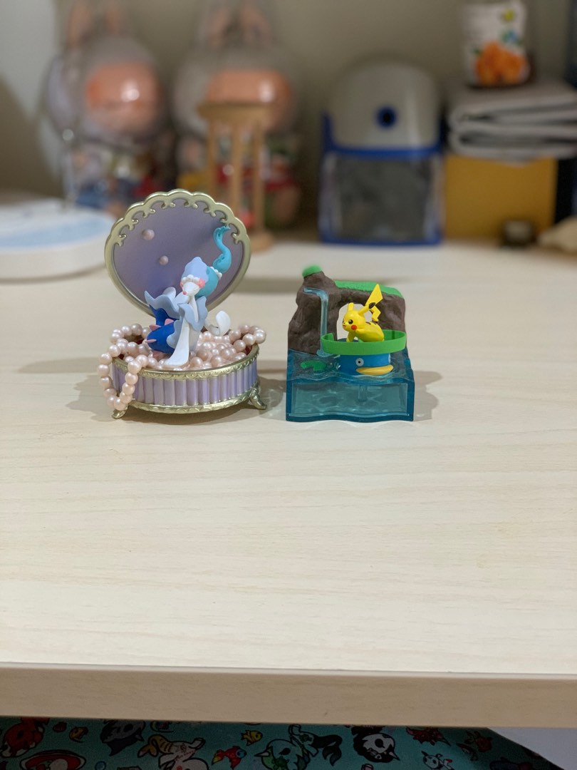 Pokemon Figurines - Primarina & Pikachu, Hobbies & Toys, Toys & Games ...