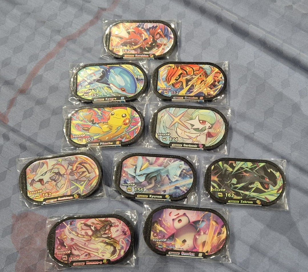 Pokemon Mezastar Tags, Hobbies & Toys, Toys & Games on Carousell