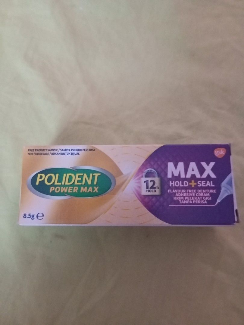 Polident 3 Minute Daily Cleanser & Power Max Sample, Beauty & Personal ...