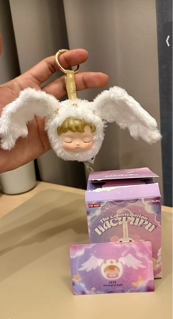 Pop Mart Hacipupu The Constellation Astrological Angel Keychain ...