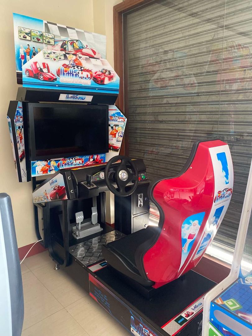 Racing Car Arcade Machine, Hobbies & Toys, Toys & Games on Carousell