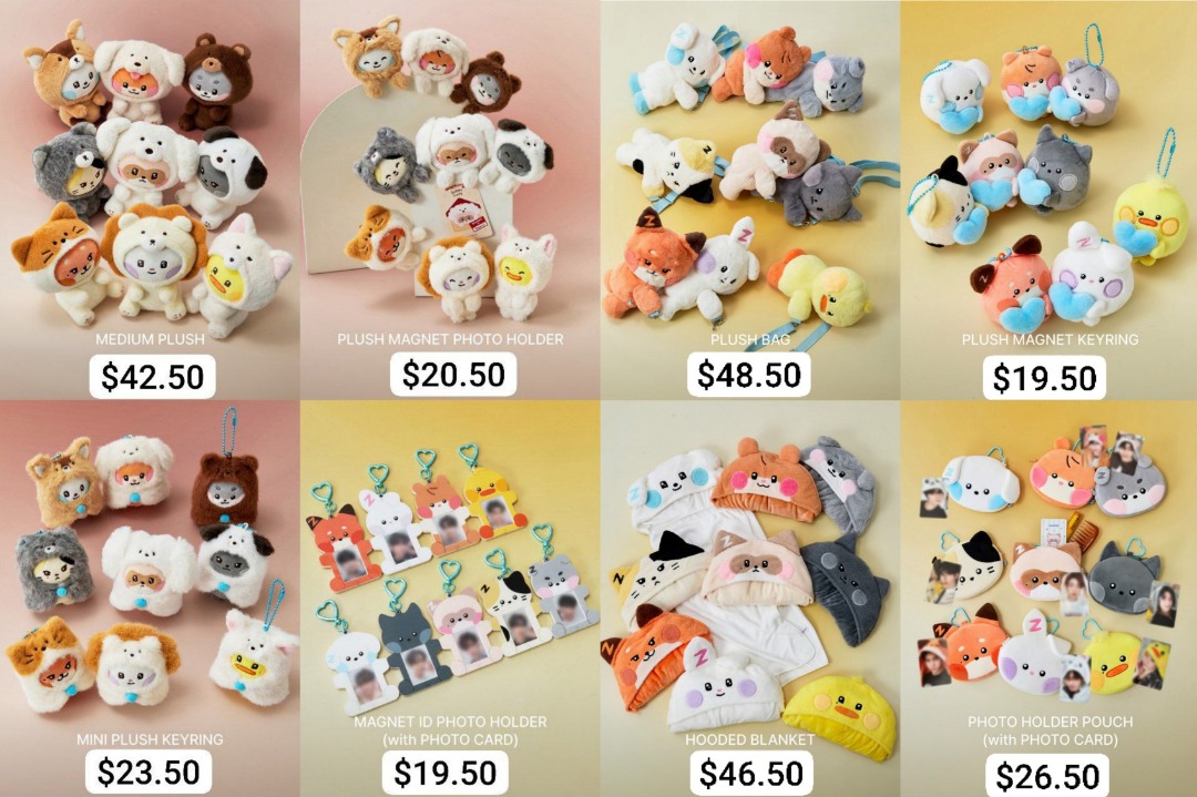 [SG PO] ZB1 X LINE FRIENDS [ZERONI] FLUFFY WONDERLAND COLLECTION ...