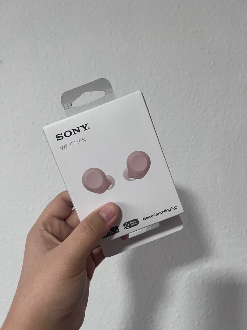 Sony WF-C710N Noise Cancelling Earbuds - Pink, Audio, Earphones on ...