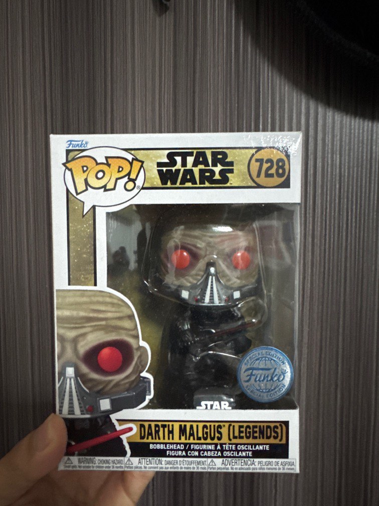 Star Wars Funko Pop : Darth Malgus (728) special edition, Hobbies ...