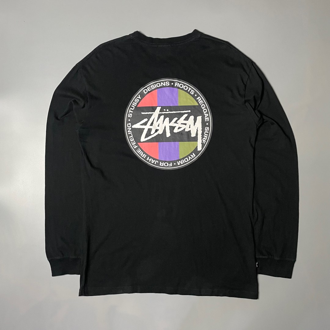 Stussy Surf Dot Black Long Sleeve, Men's Fashion, Coats, Jackets and ...