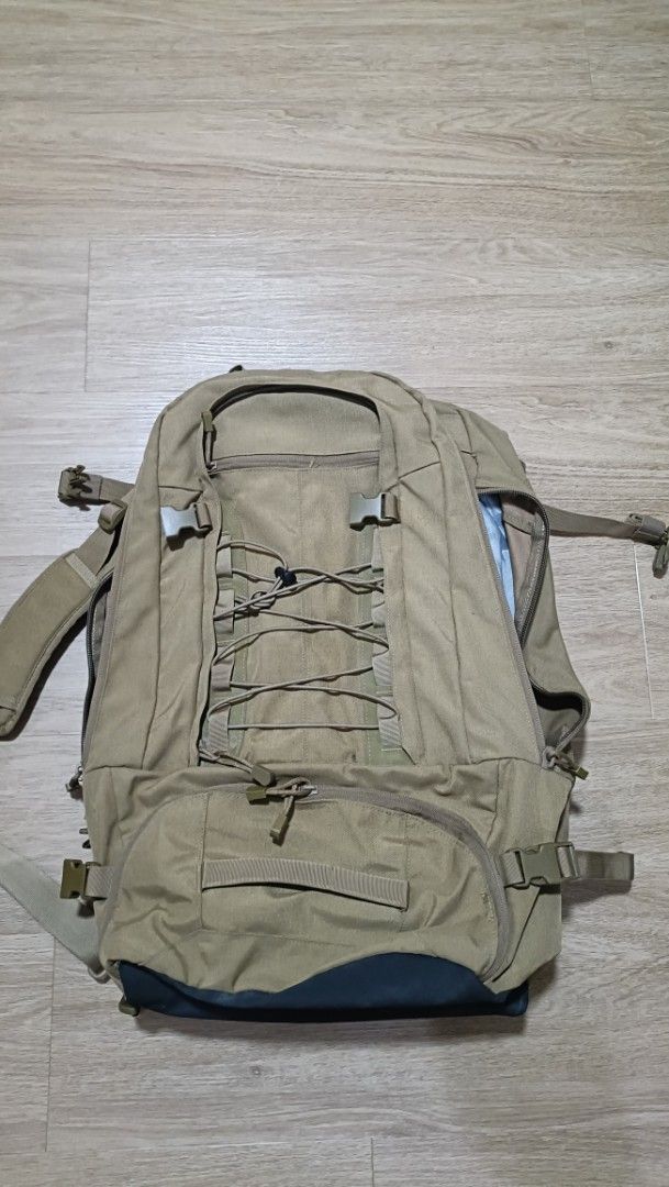 Tactical Backpack & Duffer bag - khaki, Men's Fashion, Bags, Backpacks ...