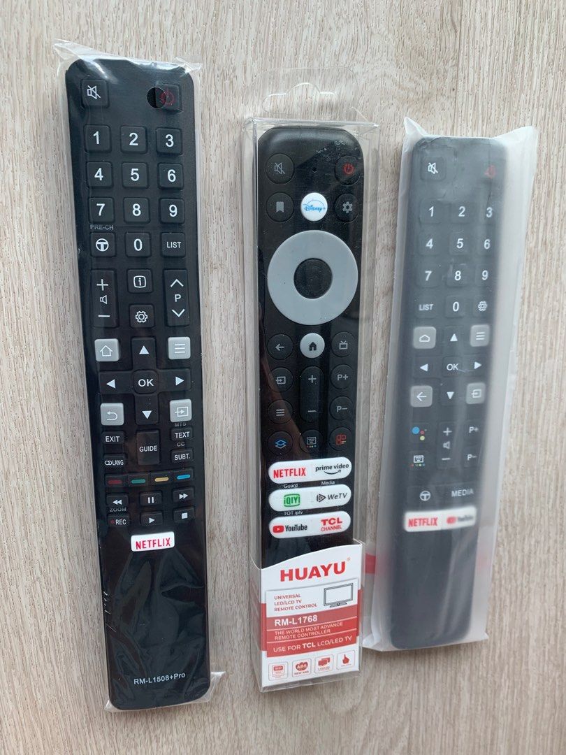 TCL Smart TV Remote Control, TV & Home Appliances, TV & Entertainment ...