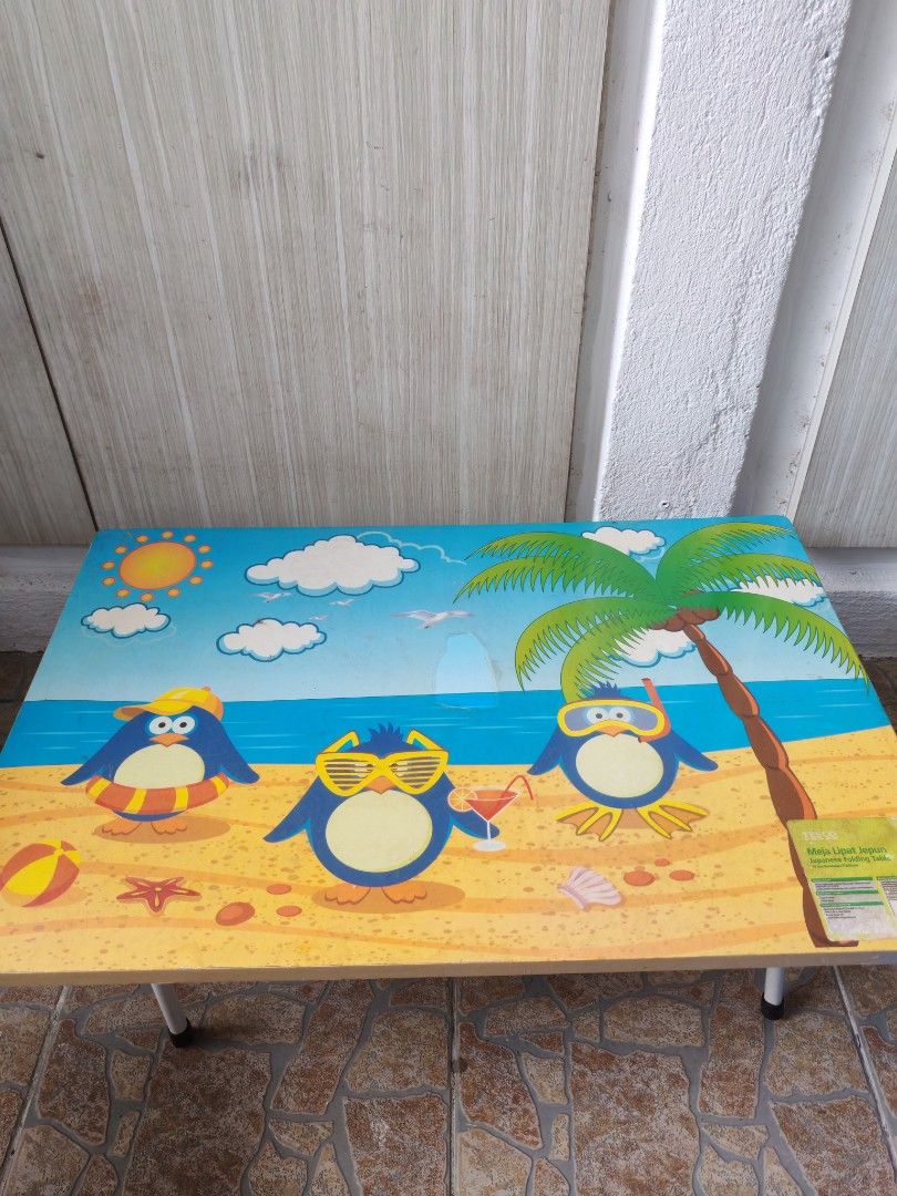 Tesco Japanese Style Folding Table, Babies & Kids, Baby Nursery & Kids ...