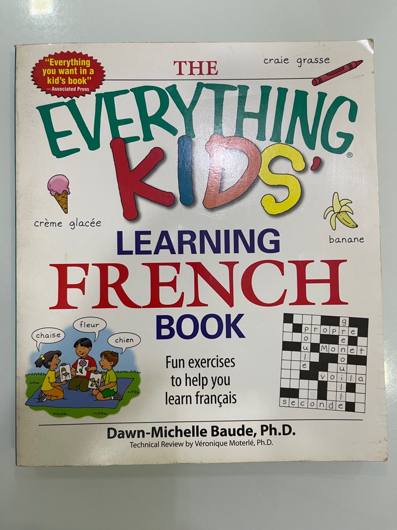The Everything Kids' Learning French Book, Hobbies & Toys, Books ...