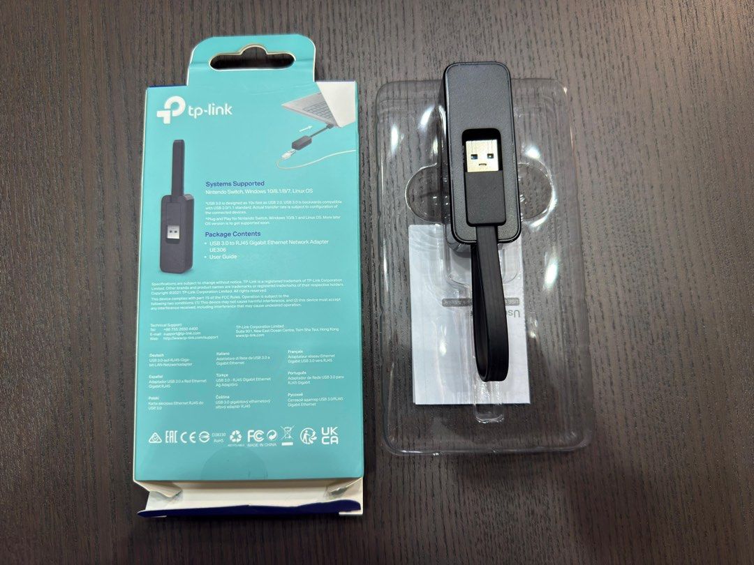 TP-Link USB 3.0 to RJ45 Gigabit Ethernet Adapter,Plug and play ...