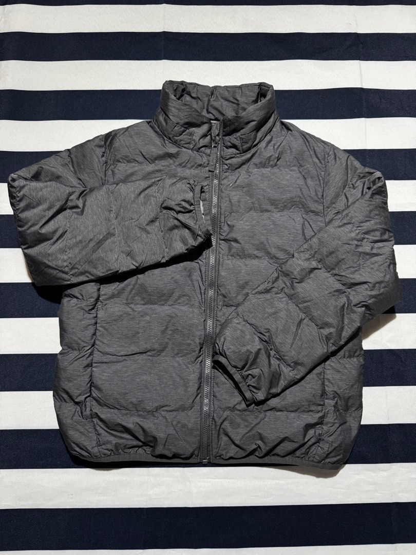 Uniqlo Kids Boys Gray Puffer Jacket Size 130, Babies & Kids, Babies ...