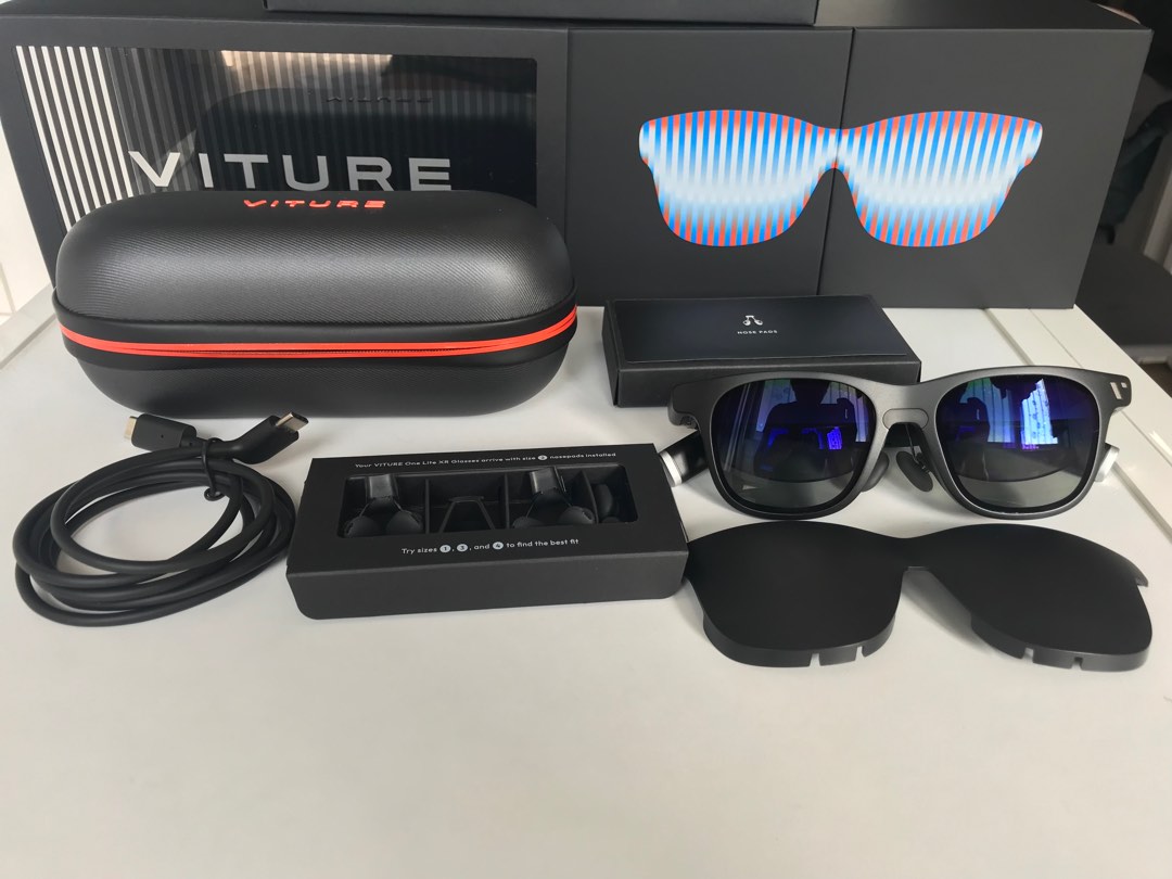 Viture VR/XR glasses (Rog xbox /ps5/⋯⋯）, 電子遊戲, 遊戲機配件, VR 虛擬實境 - Carousell