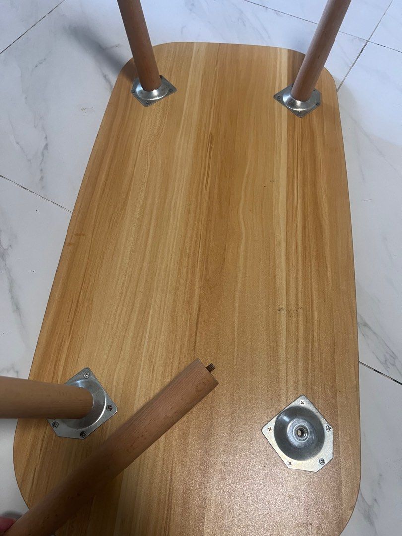 Wooden Coffee Table, Furniture & Home Living, Furniture, Tables & Sets on Carousell