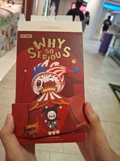 WHY SO SERIOUS -BNIF, Hobbies & Toys, Toys & Games on Carousell