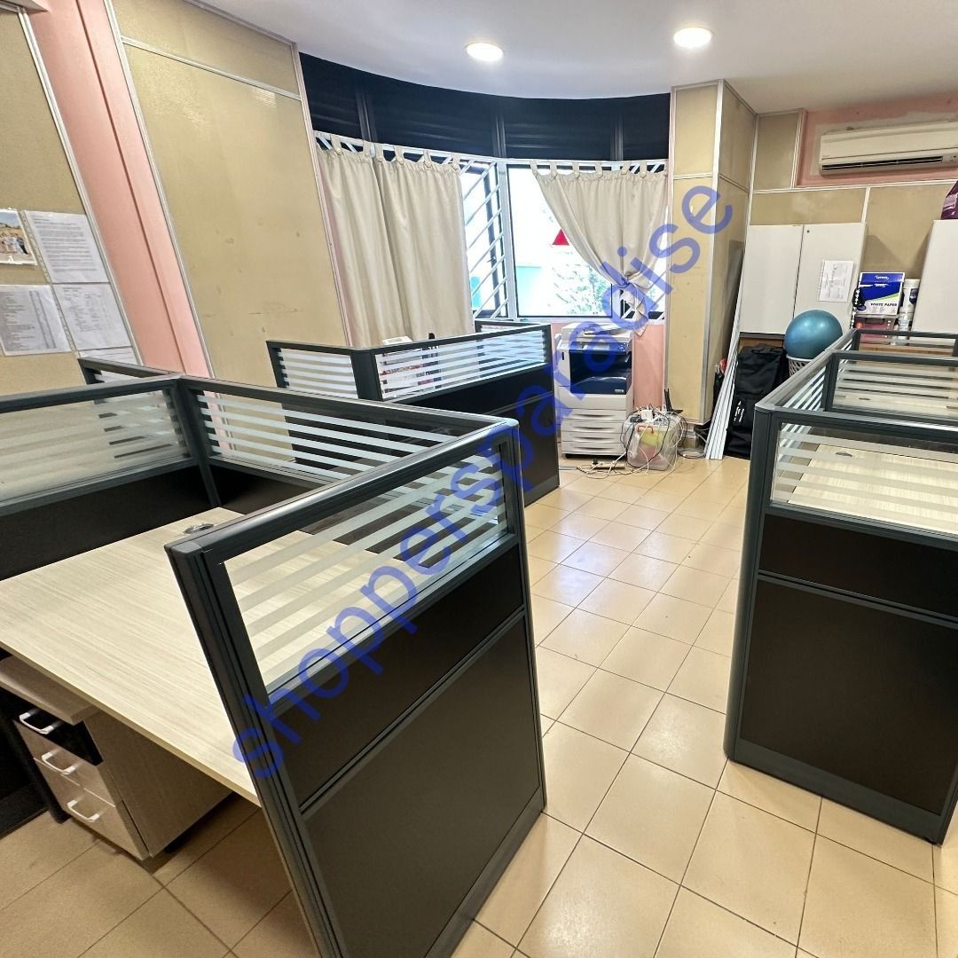 150 Executive Workstation,with high partion,with/without pedestal ...