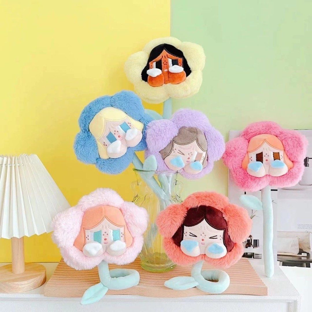 3669) Trendy Crybaby Ugly Doll Plush Flower Bouquet 💐 | Unique Kawaii ...