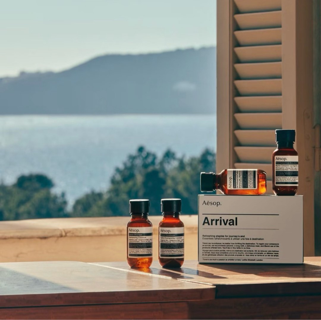 一口價200 正品 Aesop Arrival Travel Set x4ea 100% automatic & new 全新未拆包裝, 美容 ...