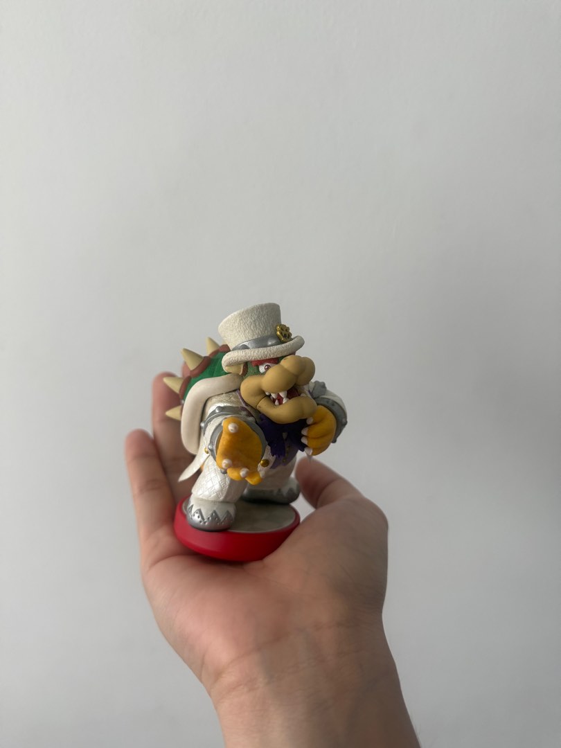 Amiibo Bowser Wedding Style White Tuxedo, Video Gaming, Gaming ...