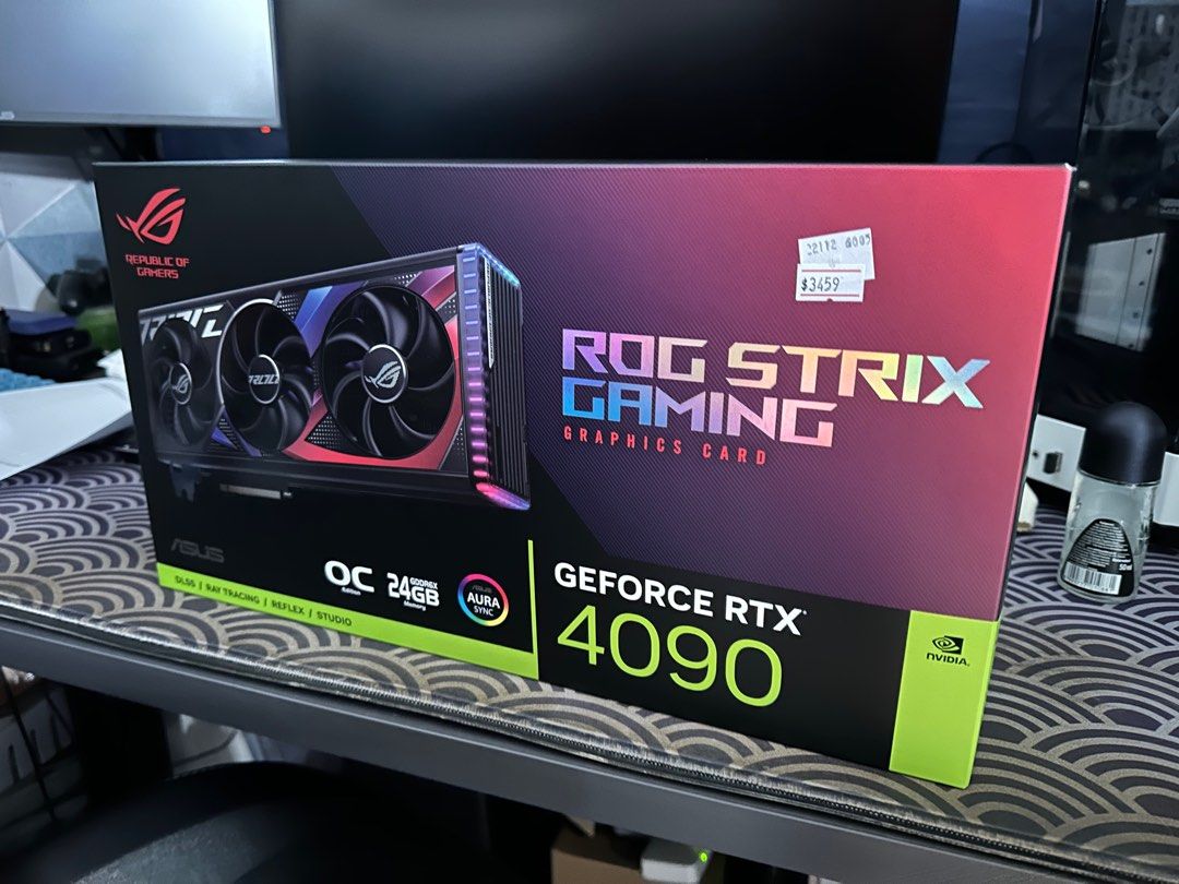 ASUS ROG Strix GeForce RTX 4090 OC 24GB, Computers & Tech, Parts ...