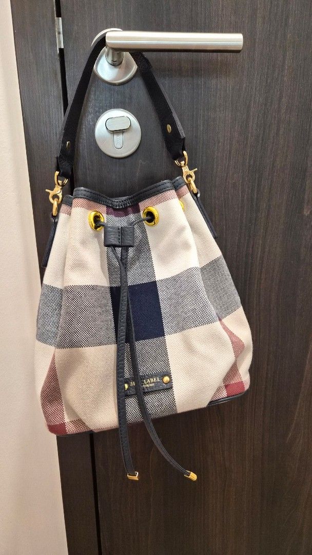 Authentic Blue Label Bucket Bag, Women's Fashion, Bags & Wallets, Cross ...