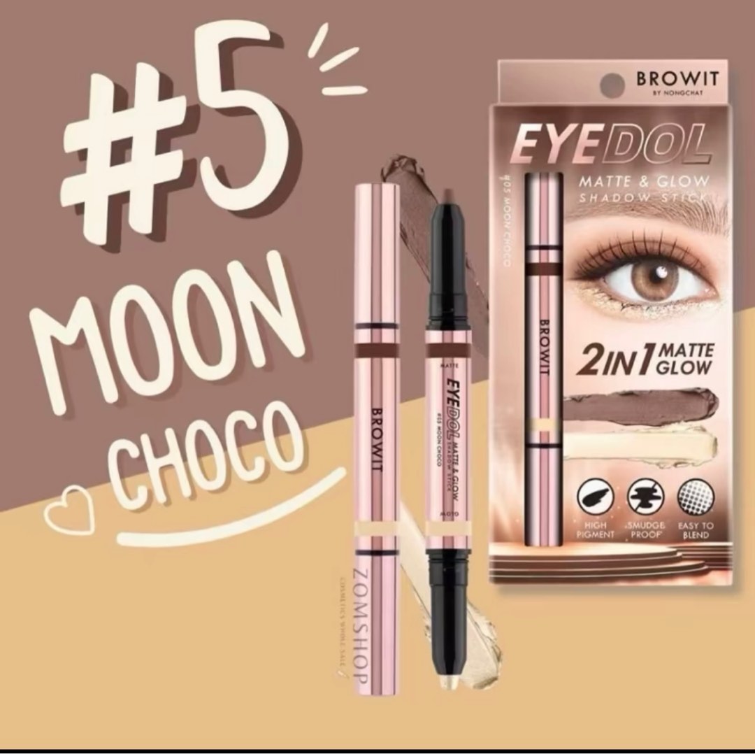 Browit Eye Dol Matte & Glow Shadow Stick #05, Beauty & Personal Care ...