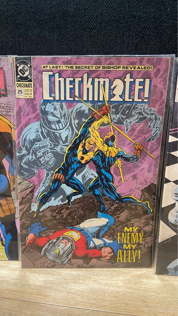Checkmate! Comic Book Lot - Issues 24, 25, 33, Hobbies & Toys, Books ...