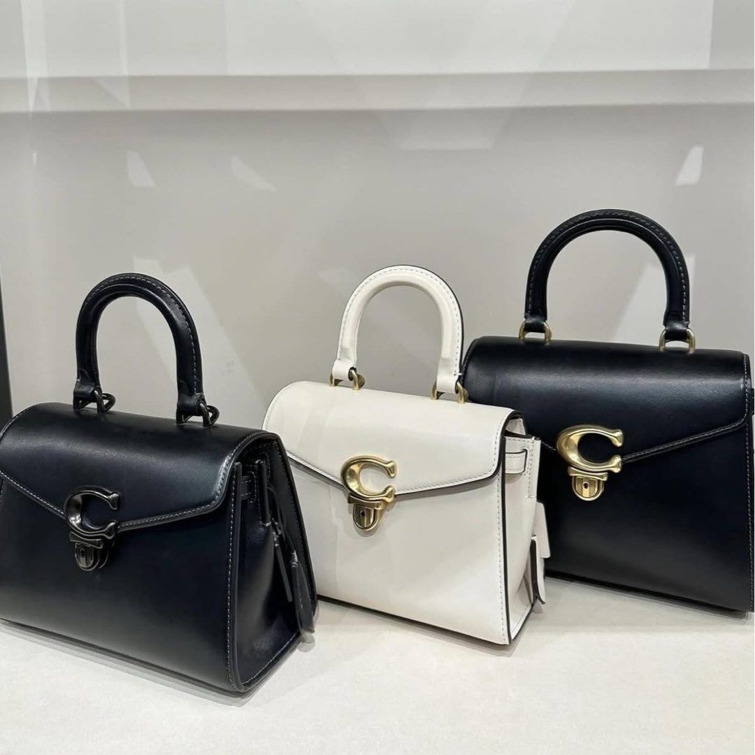 Coach Sammy Top Handle Bag Coach Sammy 頂部提把包, 名牌, 手袋及銀包 - Carousell