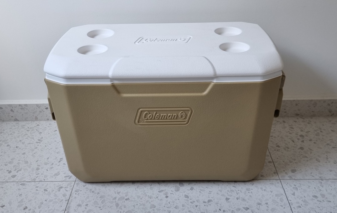 Coleman Poly Light Cooler Box (48 quarts), Sports Equipment, Fishing on ...