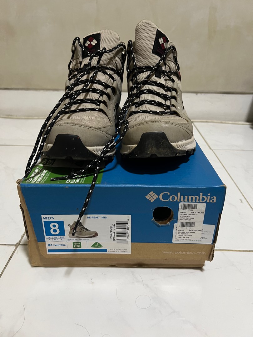 Columbia Sepatu Hiking / Sepatu Gunung, Fesyen Pria, Sepatu , Sneakers ...