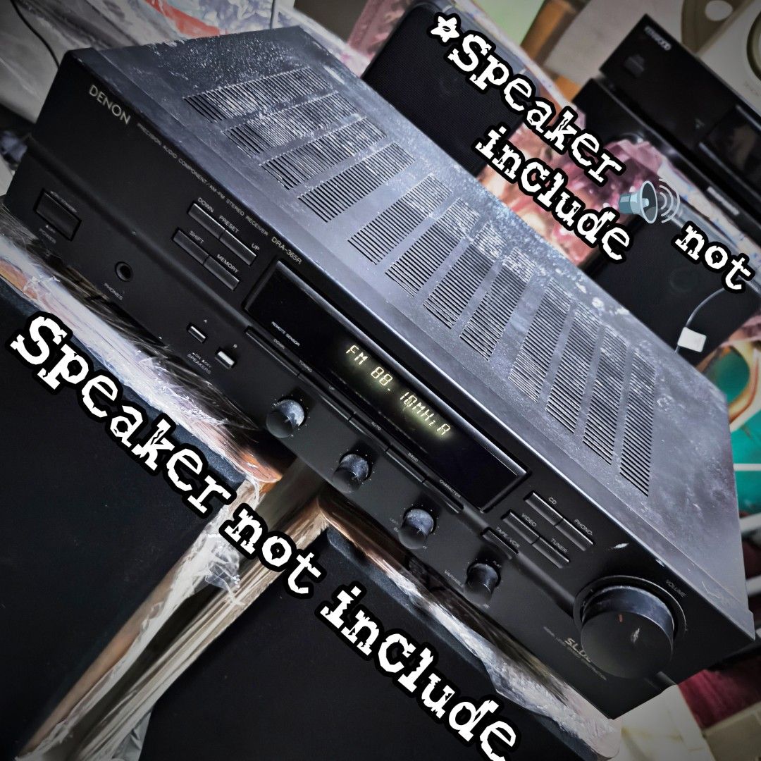 Denon AVR-1650 AV Receiver, Audio, Soundbars, Speakers & Amplifiers on ...
