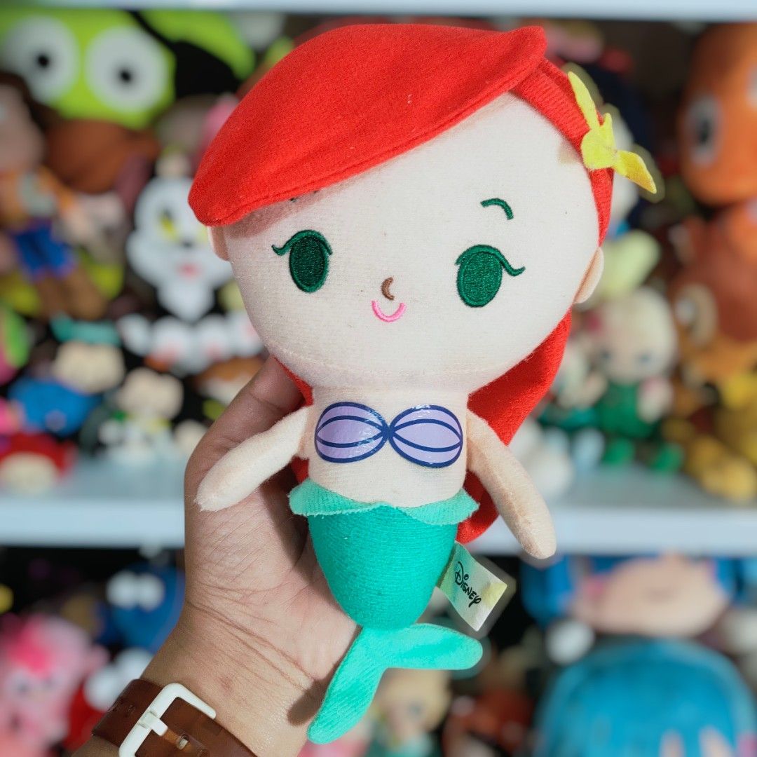 Disney Princess Ariel (The Little Mermaid) Stuffed Plush Doll, Hobbies ...