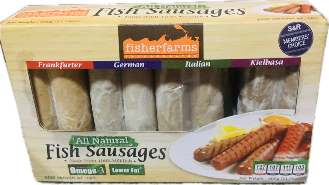 Fisherfarms All Natural Fish Sausages, Food & Drinks, Chilled & Frozen ...