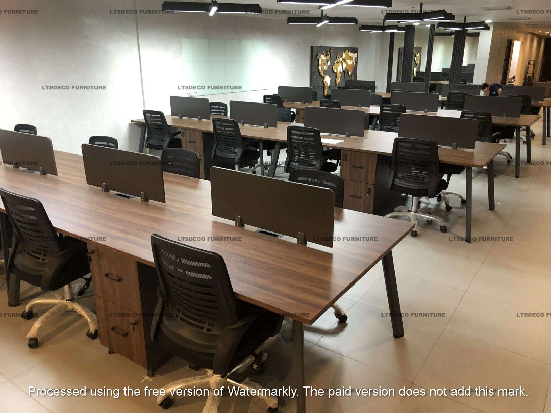 FREE STANDING TABLE OFFICE PARTITION AND FURNITURE SUPPLY, Furniture ...